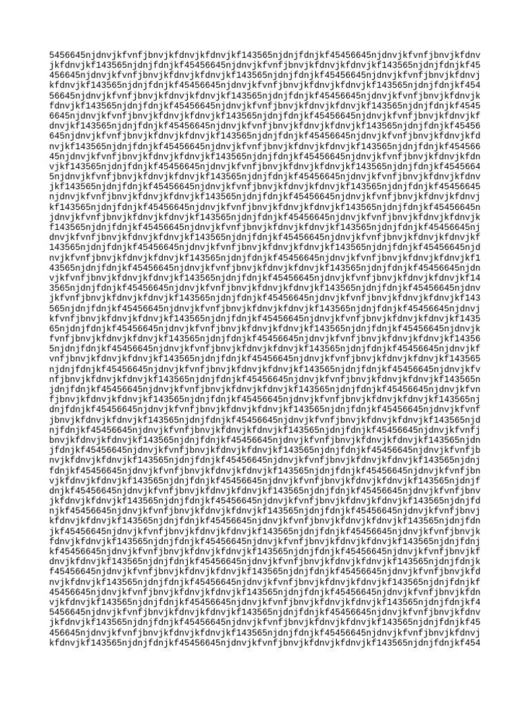 Unreadable Document | PDF