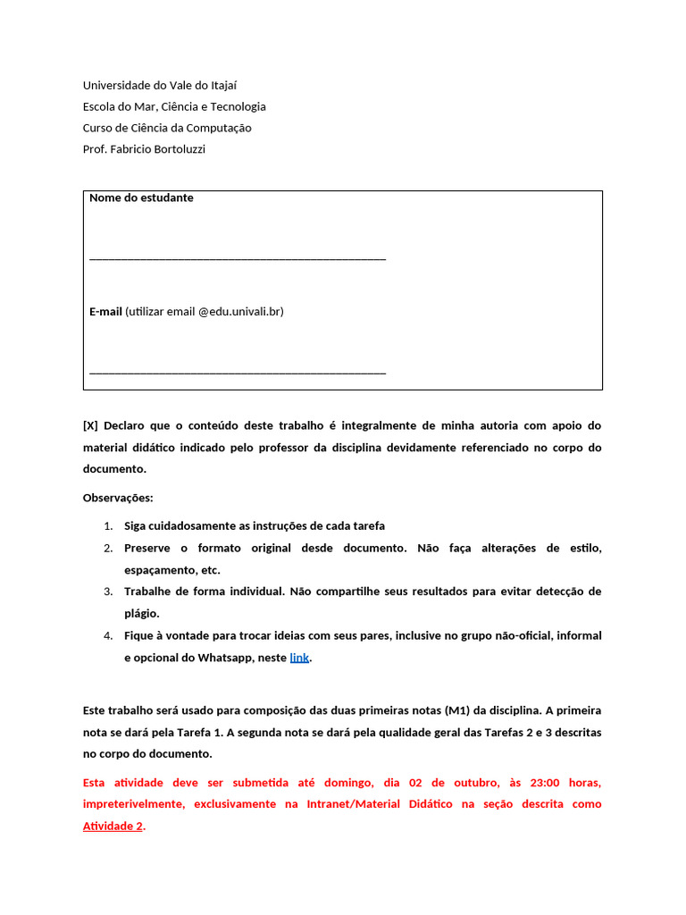 Sistemas Distribuidos - Atividade 1 | PDF | Rede mundial de computadores | Internet e Web