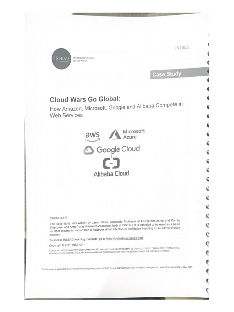 Cloud Wars Go Global | PDF