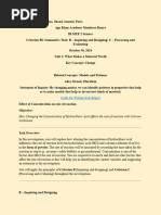 Effervescent Tablet Reaction Study | PDF | Experiment | Chemical Reactions