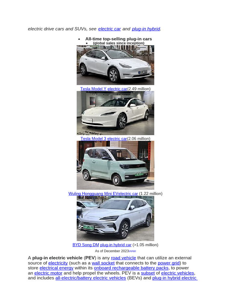 what is a model y | PDF | Plug In Hybrid | Electric Car