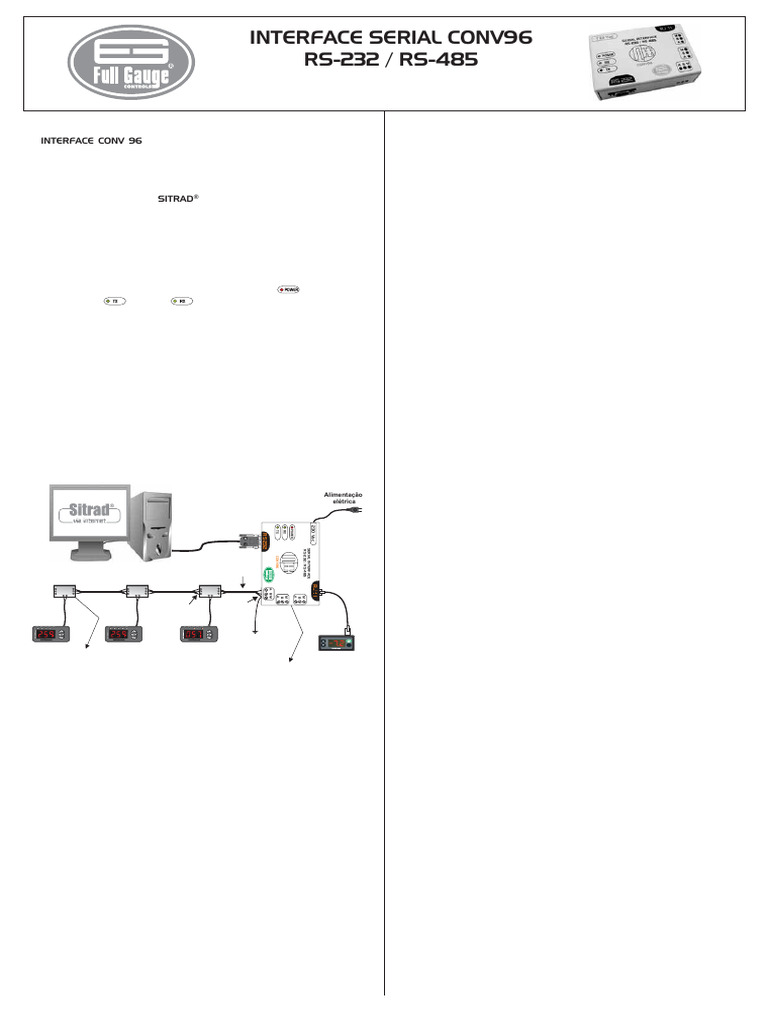 Interface Serial Conv - 96 - V02 - PORT - E9c5aa44e8 | PDF | Interface ...