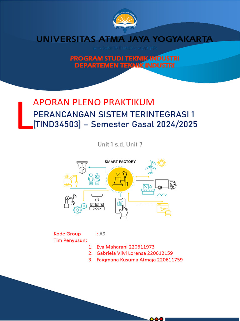 Perancangan Sistem Terintegrasi 1 | PDF