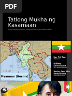 Tatlong Mukha NG Kasamaan Ni U Nu | PDF