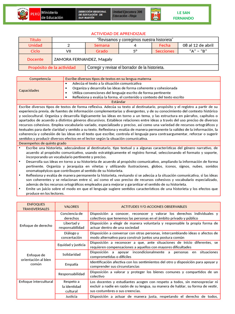 Actividad de Aprendizaje N°3 | PDF | Cómics | Aprendizaje
