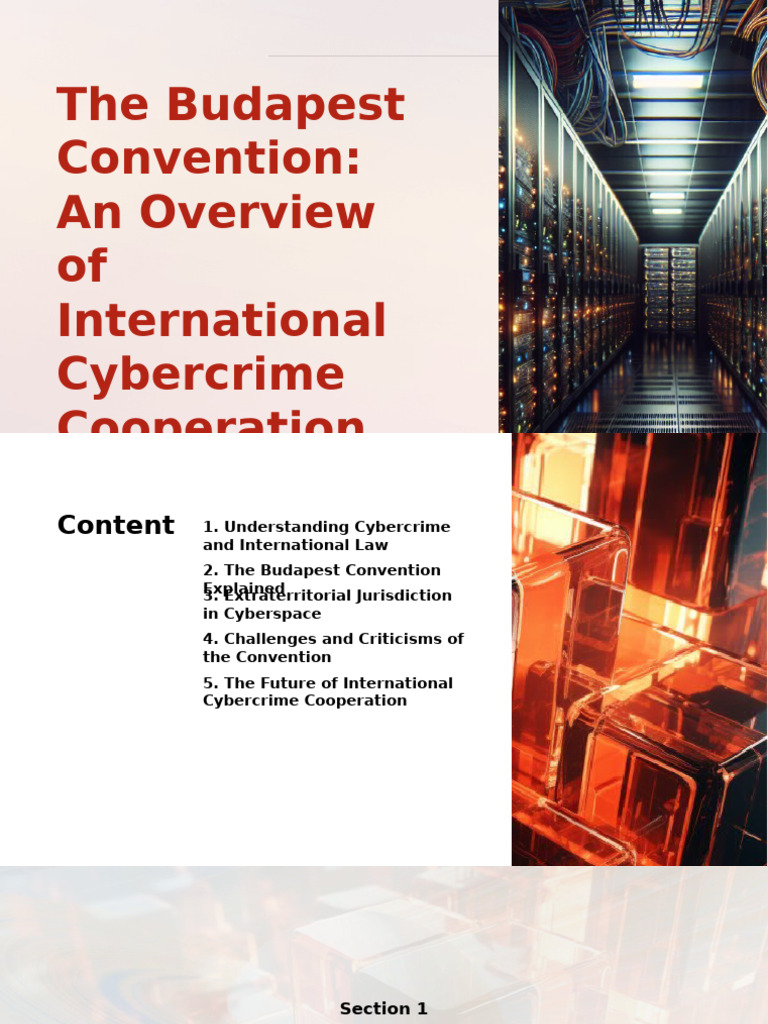 The Budapest Convention - An Overview of International Cyberc | PDF ...
