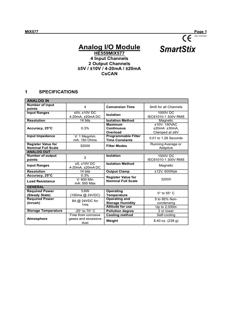 v10x A Manual Smartstix-He559mix577 English | PDF | Electronics | Electricity