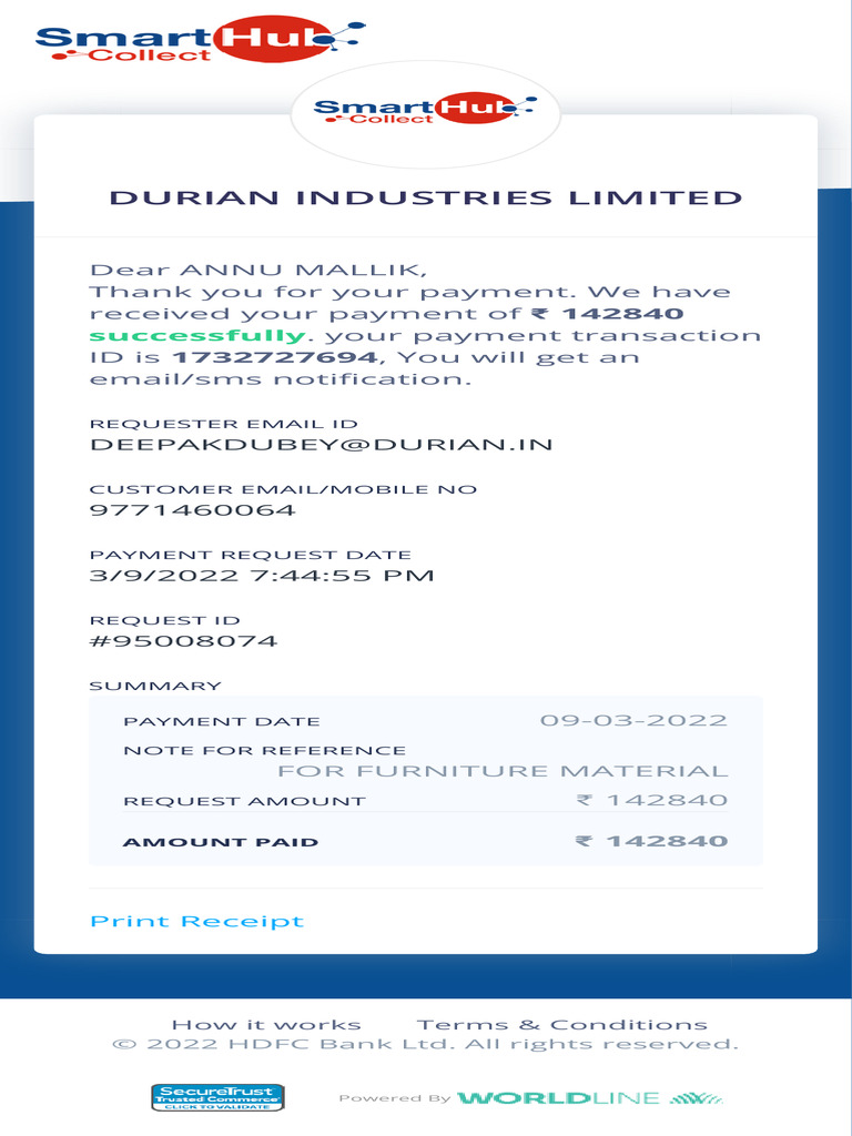 SmartHub Reponse | PDF