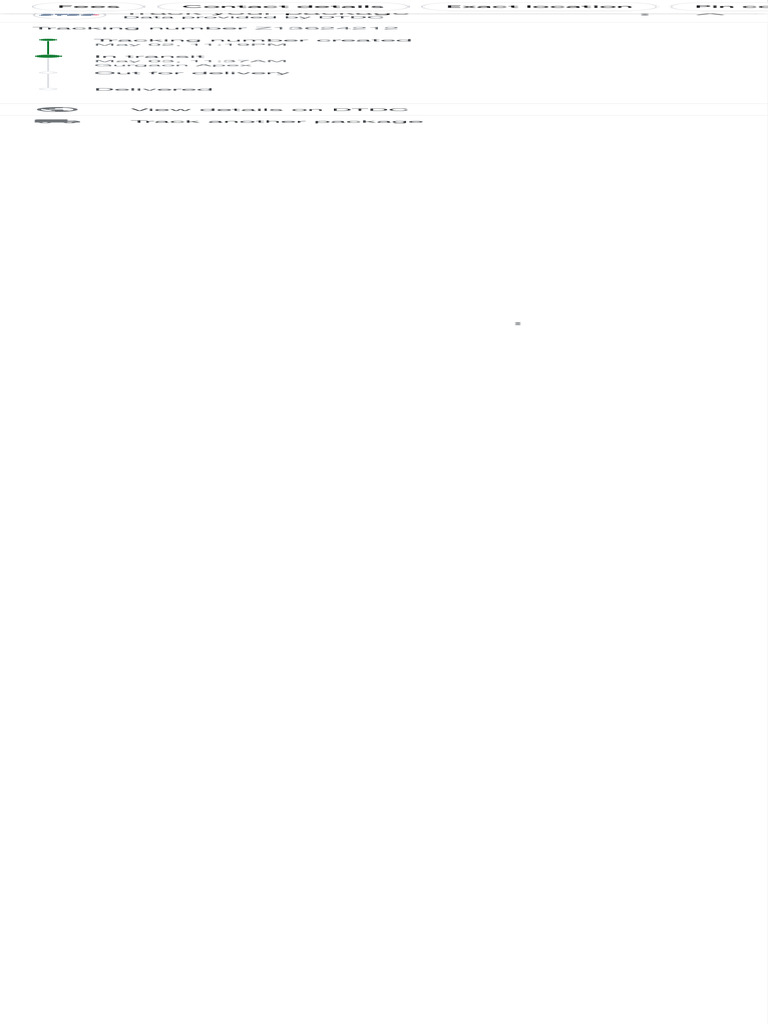 Dtdc Tracking - Google Search | PDF | Courier
