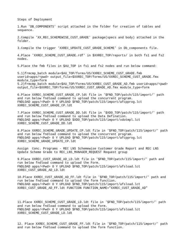 Steps of Deployment | PDF | Computing | Software