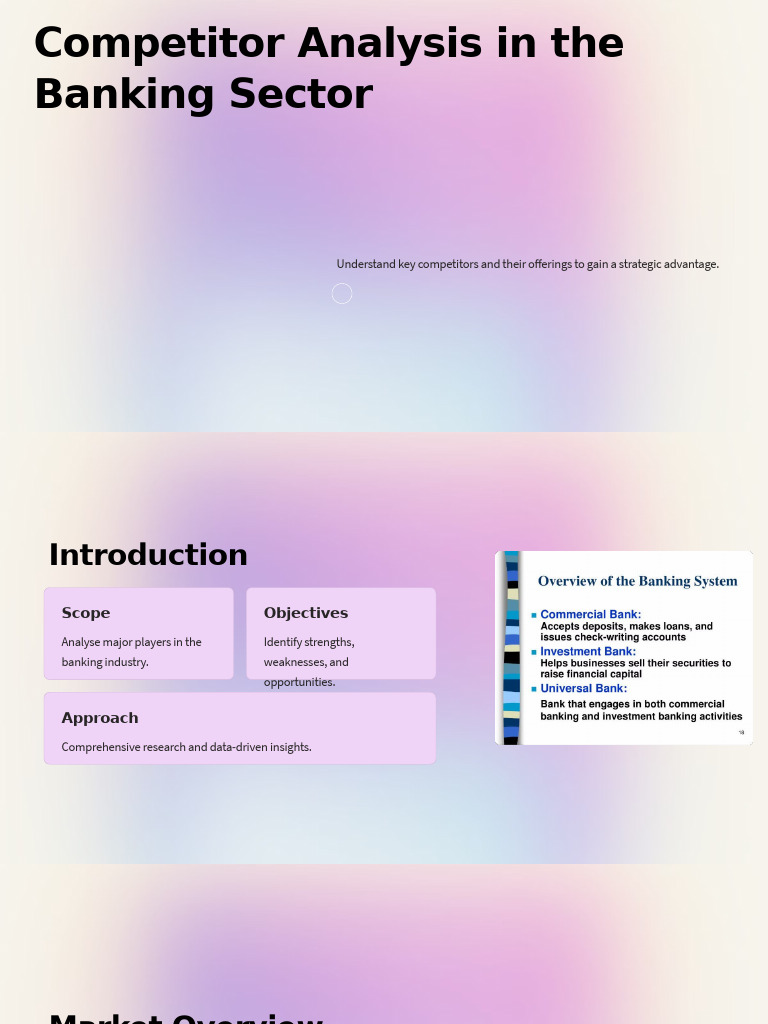 Competitor-Analysis-in-the-Banking-Sector | PDF | Banks | Market ...