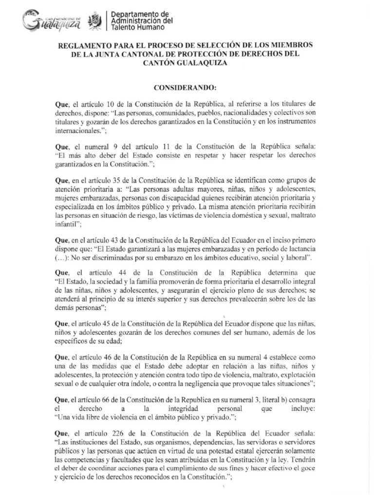 REGLAMENTO CONCURSO JCPD GUALAQUIZA - Compressed | PDF