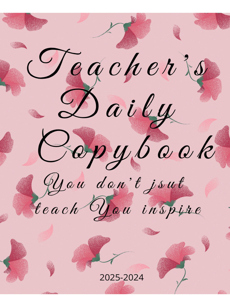 Daily Copybook | PDF