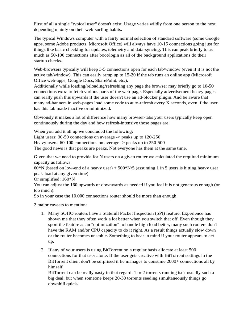 Sizing_Users_Session | PDF | Application Software | Router (Computing)