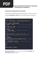 Playwright Automation Complete Notes | PDF | Computing | Computer ...
