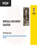 Bernoulli and Energy Equation Sample Problems | PDF