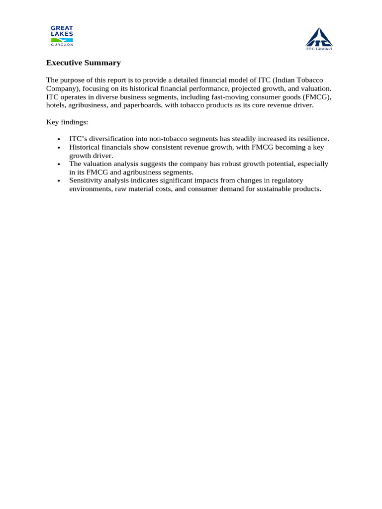 bfm_report | PDF | Valuation (Finance) | Dividend