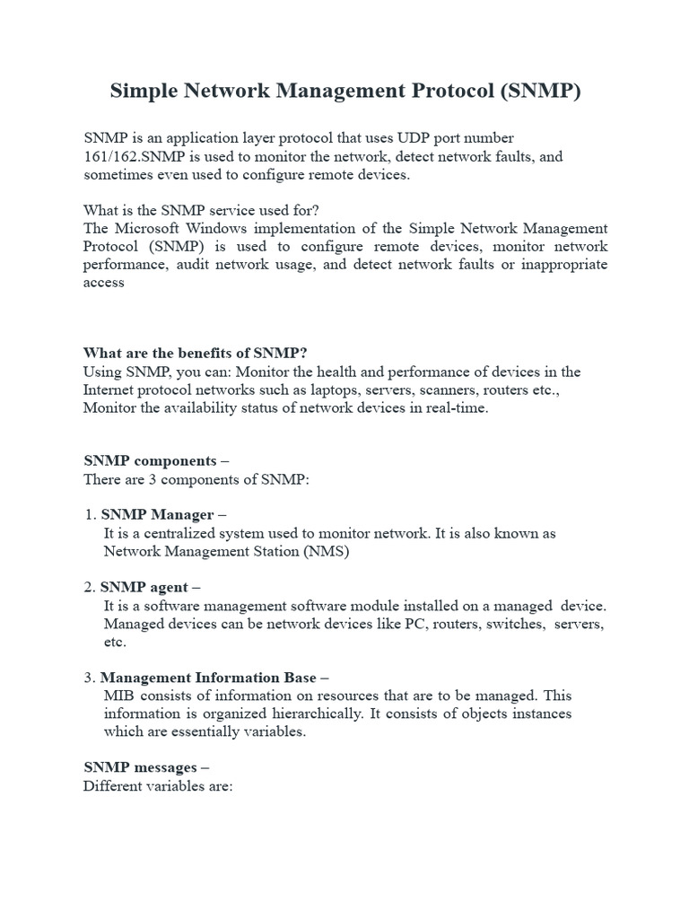 SNMP and Firewall | PDF | Firewall (Computing) | Computer Network