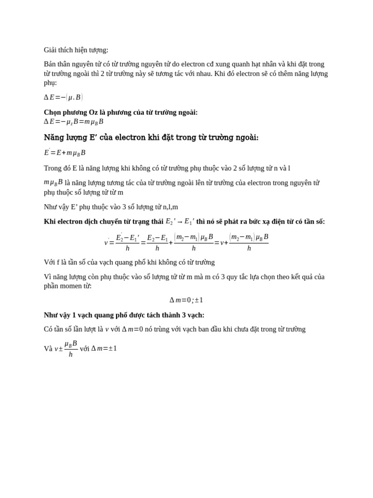 Thuyet Trinh VLDC | PDF