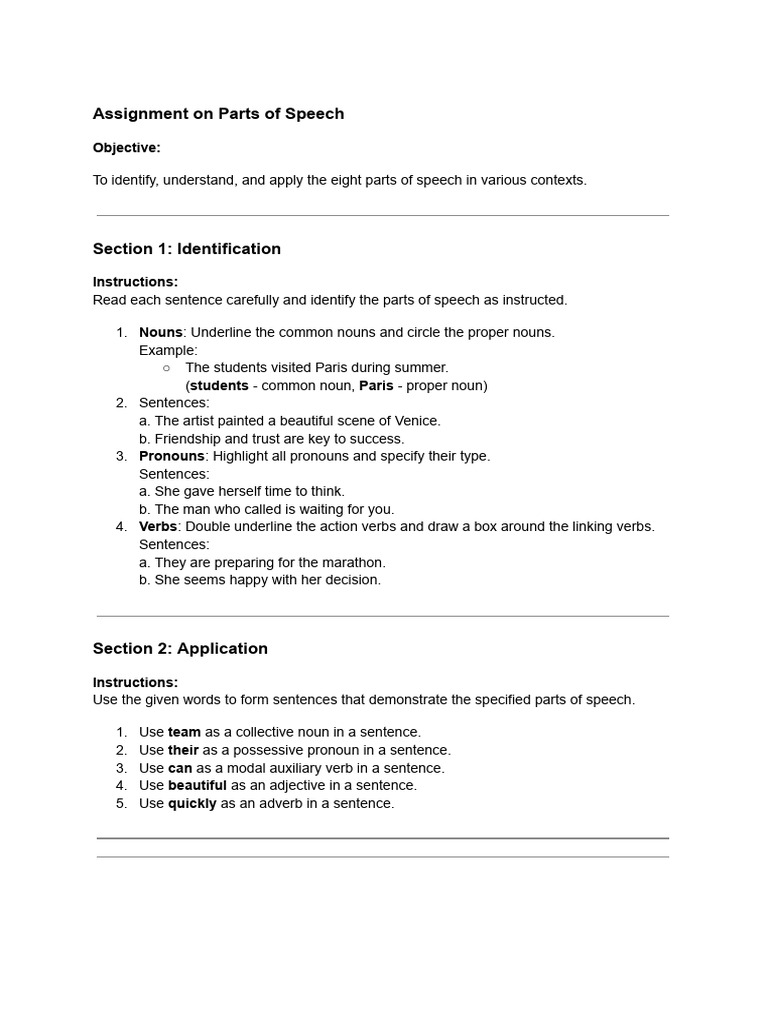 Assignments For Napoo | PDF