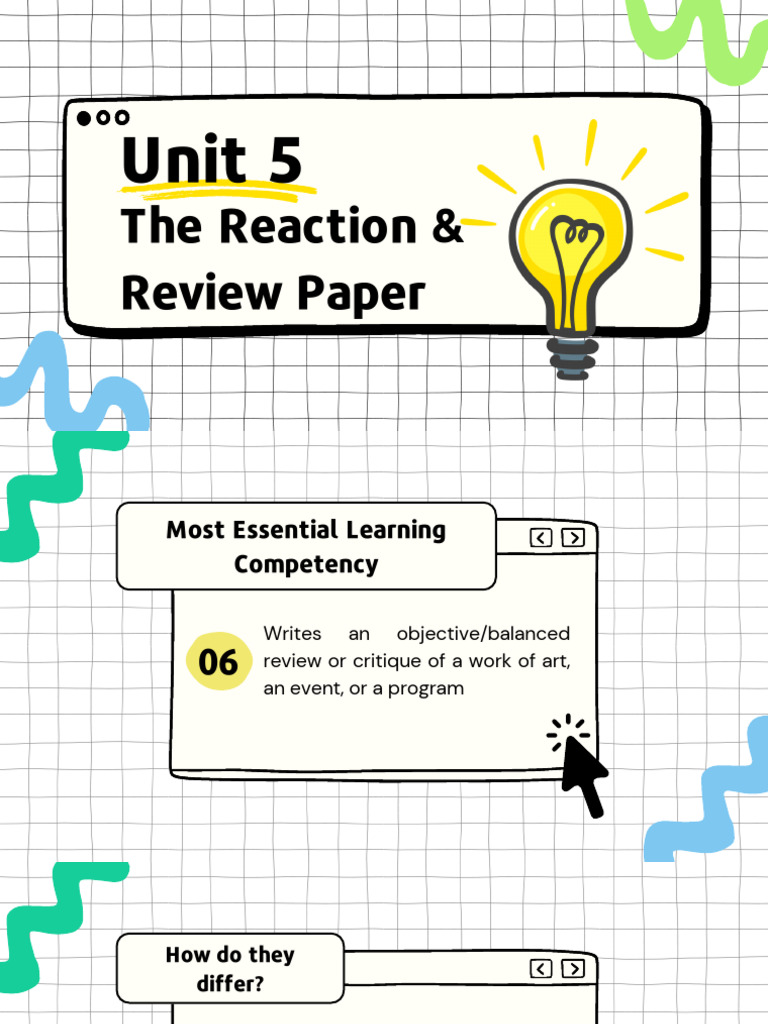 Writing Effective Reaction and Review Papers | PDF | Cognition