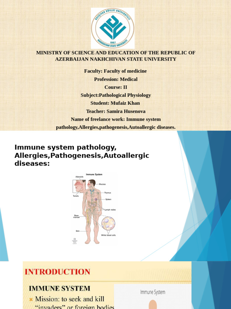 Immune System Patho Physiology-Mkhan | PDF