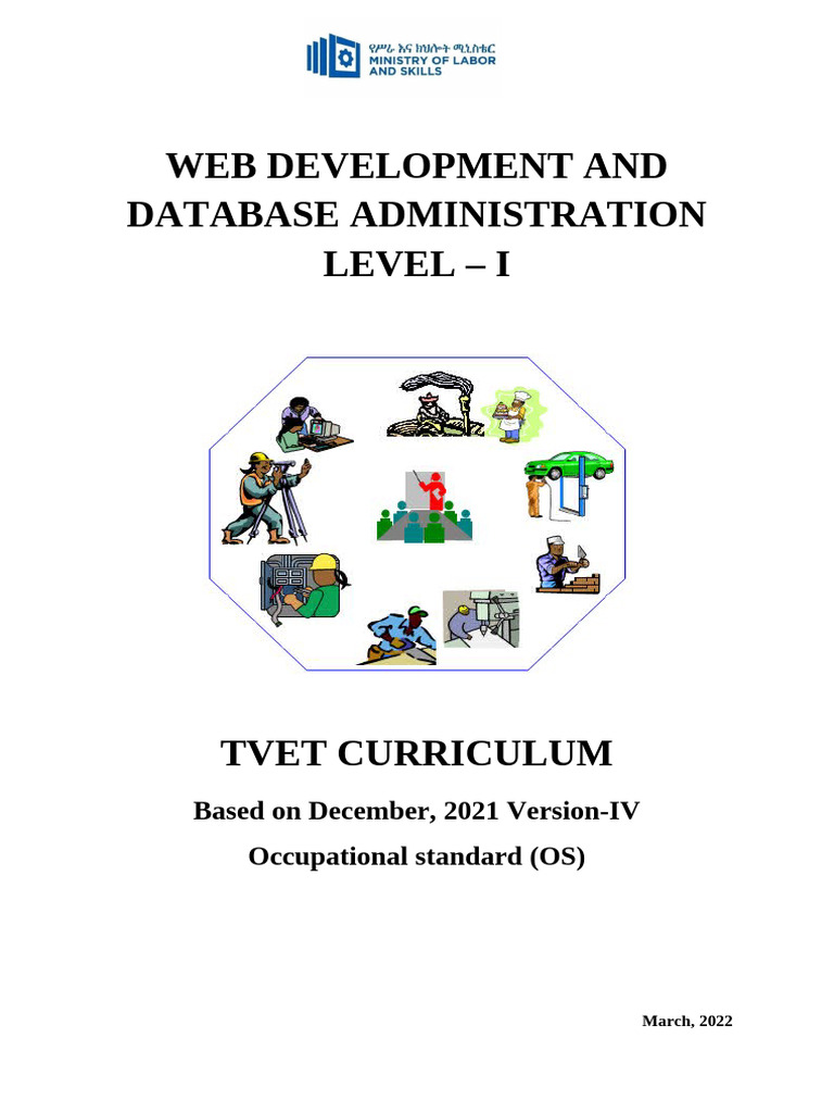 Web Development and Database Administration Level - I: Based On December, 2021 Version-IV ...