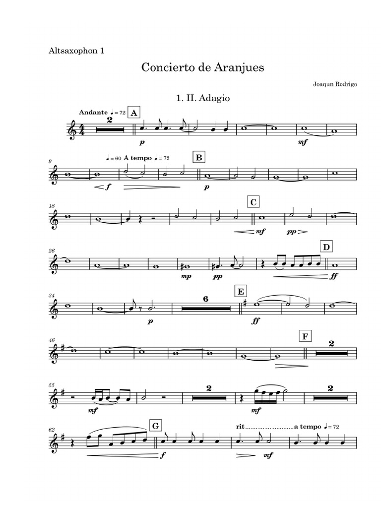 Altsax 1 | PDF