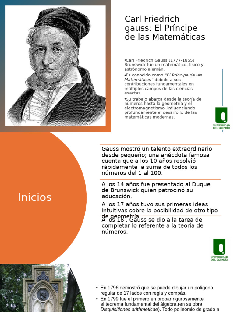 Expo Gauss | PDF | Matemáticas | Análisis matemático