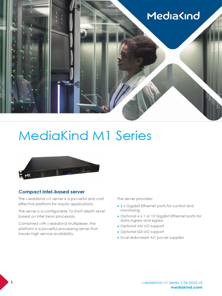 M1-Series-Datasheet | PDF | Input/Output | Network Interface Controller