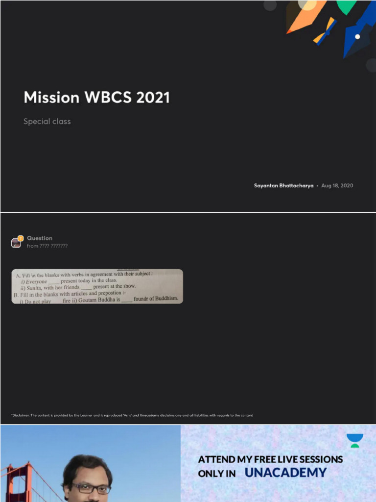 Mission WBCS 2021 No Anno | PDF