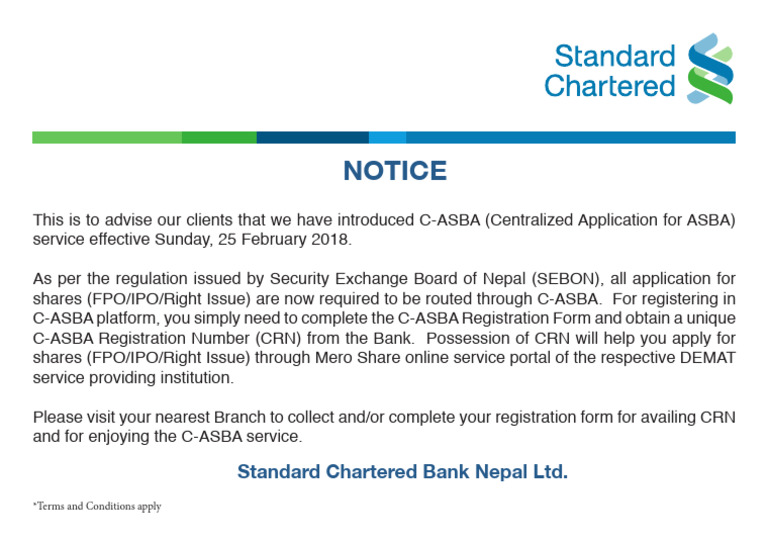 NP Centralized Application For Asba | PDF