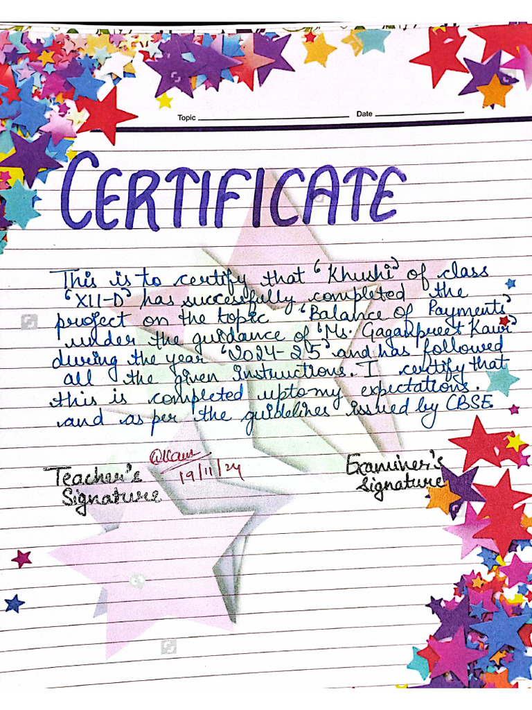 Eco File Class 12 | PDF