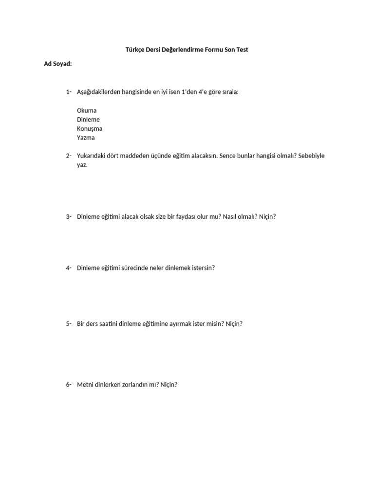Son Test | PDF