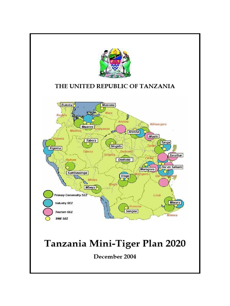 Tanzania Mini Tiger Plan 2020 | PDF | Agriculture | Tanzania