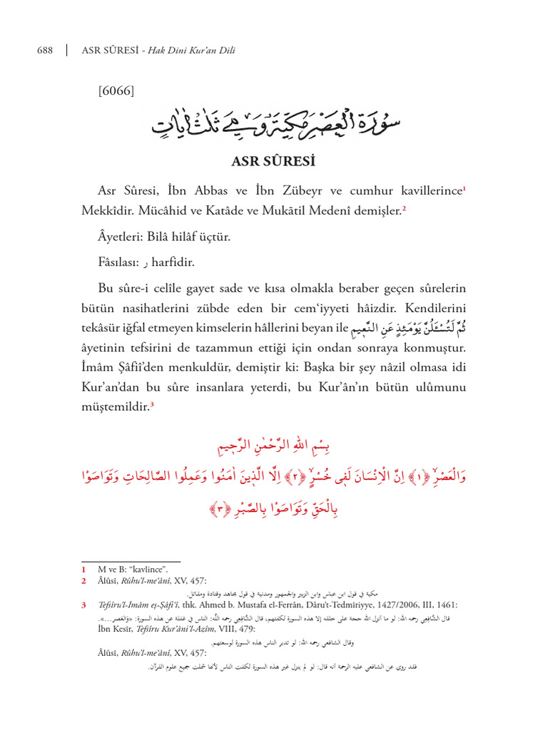 Hak Dini 103 Asr | PDF