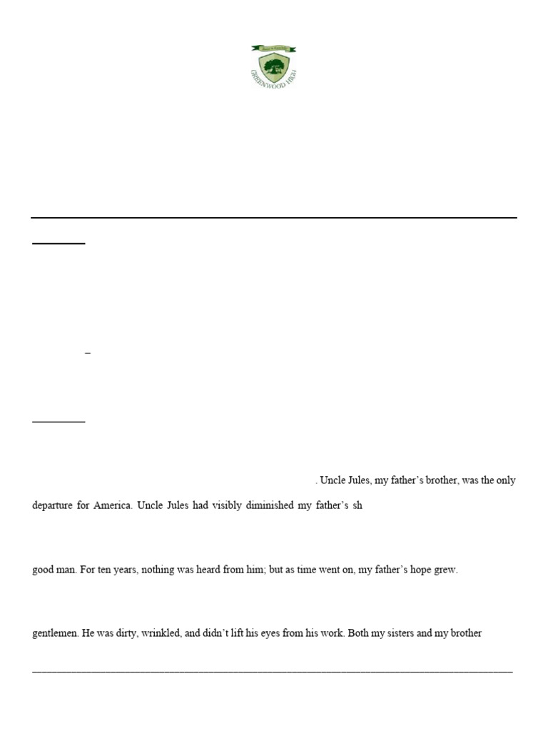 Gr9 UT2 QP 1ENGLISH LANGUAGE (2023-24) | PDF