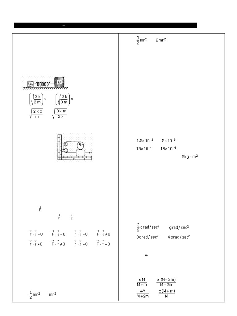 12th Class Physics | PDF | Rotation Around A Fixed Axis | Physical Quantities