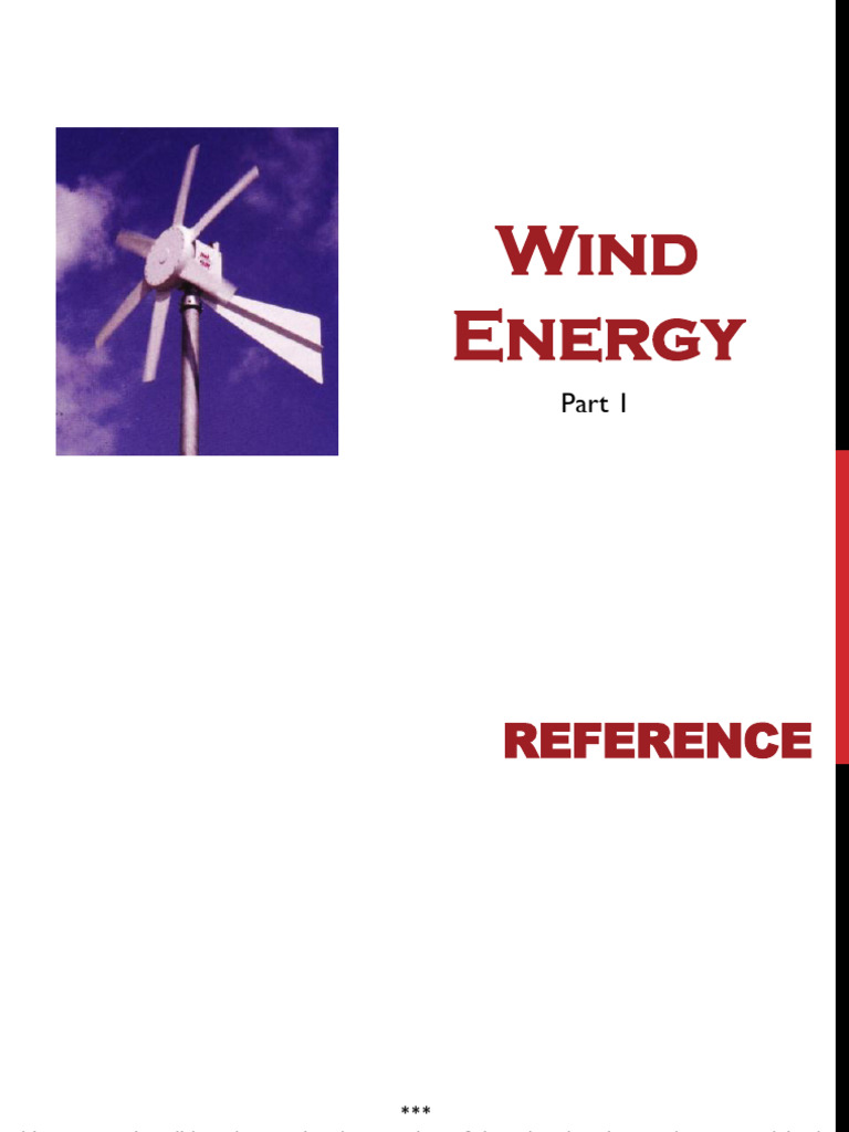 Lecture-9-Wind Energy (Part 1) | PDF | Atmospheric Circulation | Wind ...