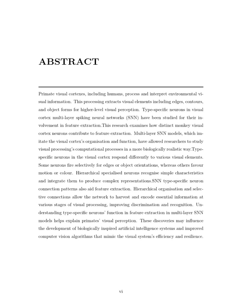 Thesis Fguhj | PDF | Visual System | Action Potential