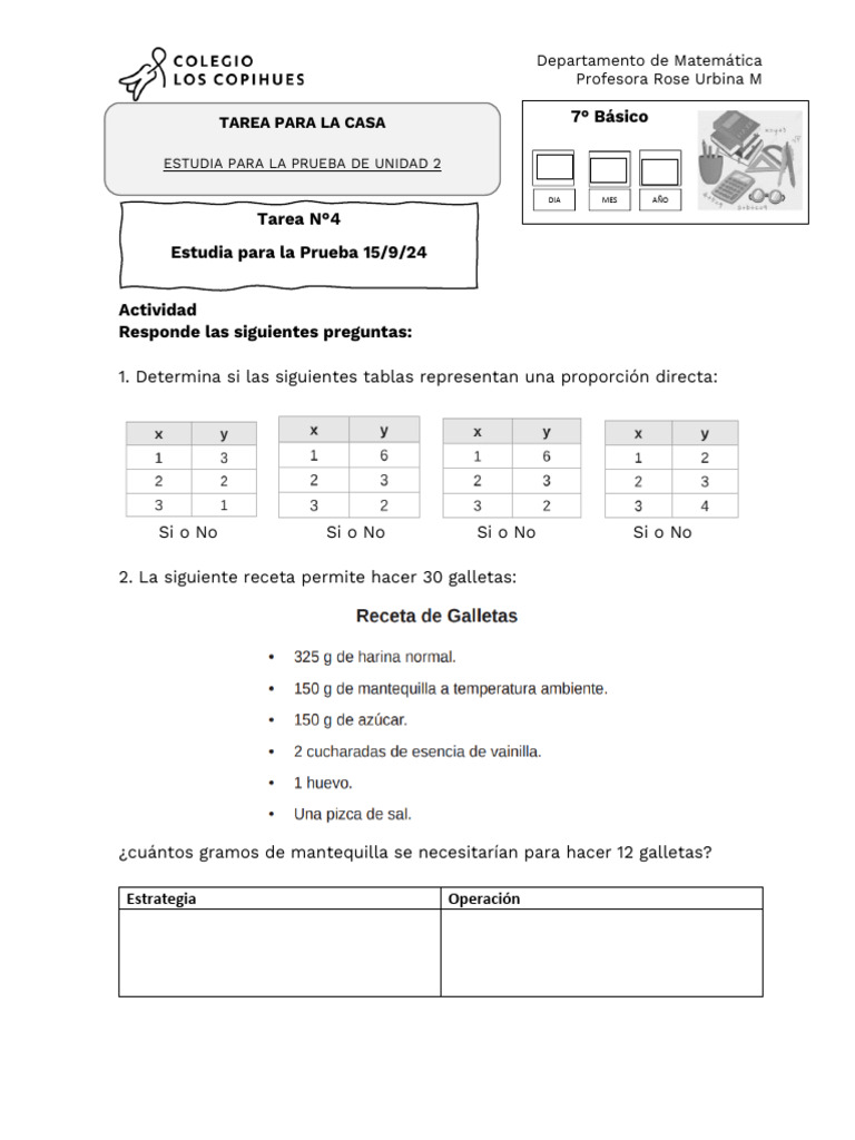7° Tarea - T4 | PDF | Matemáticas