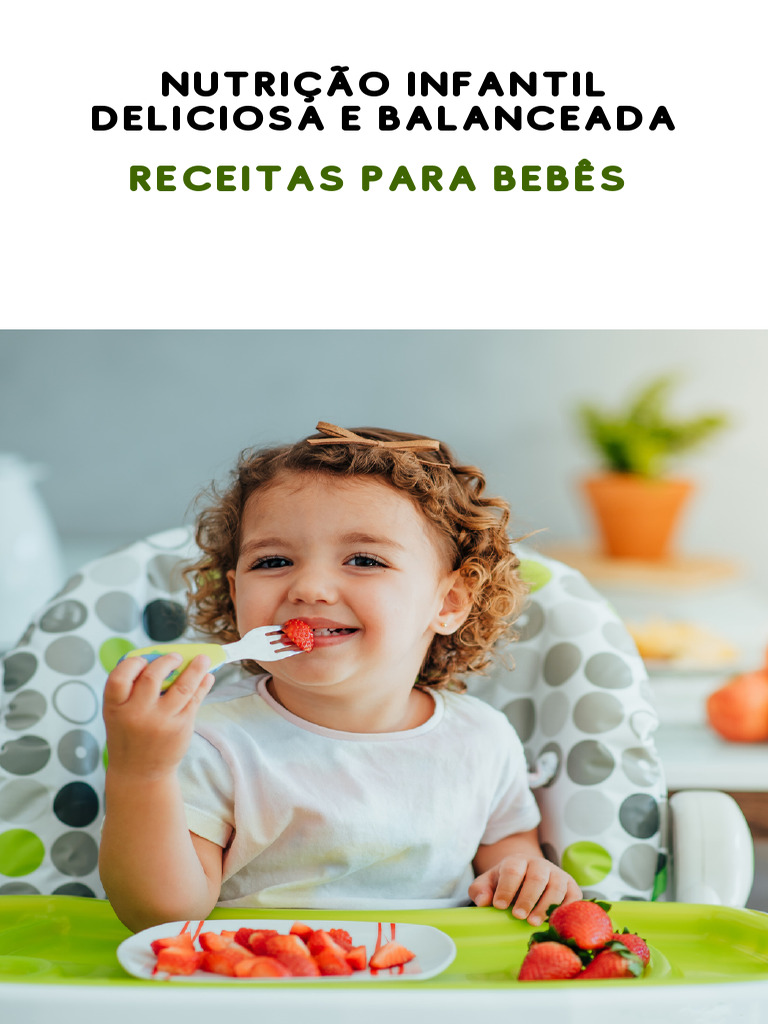 E-book Receitas Saudáveis para bebês | PDF | Culinária | Culináriar