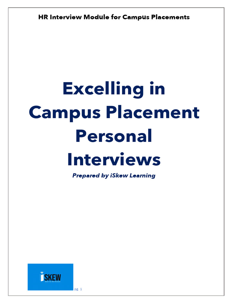 HR Interview Module 2 | PDF | Body Language | Nonverbal Communication