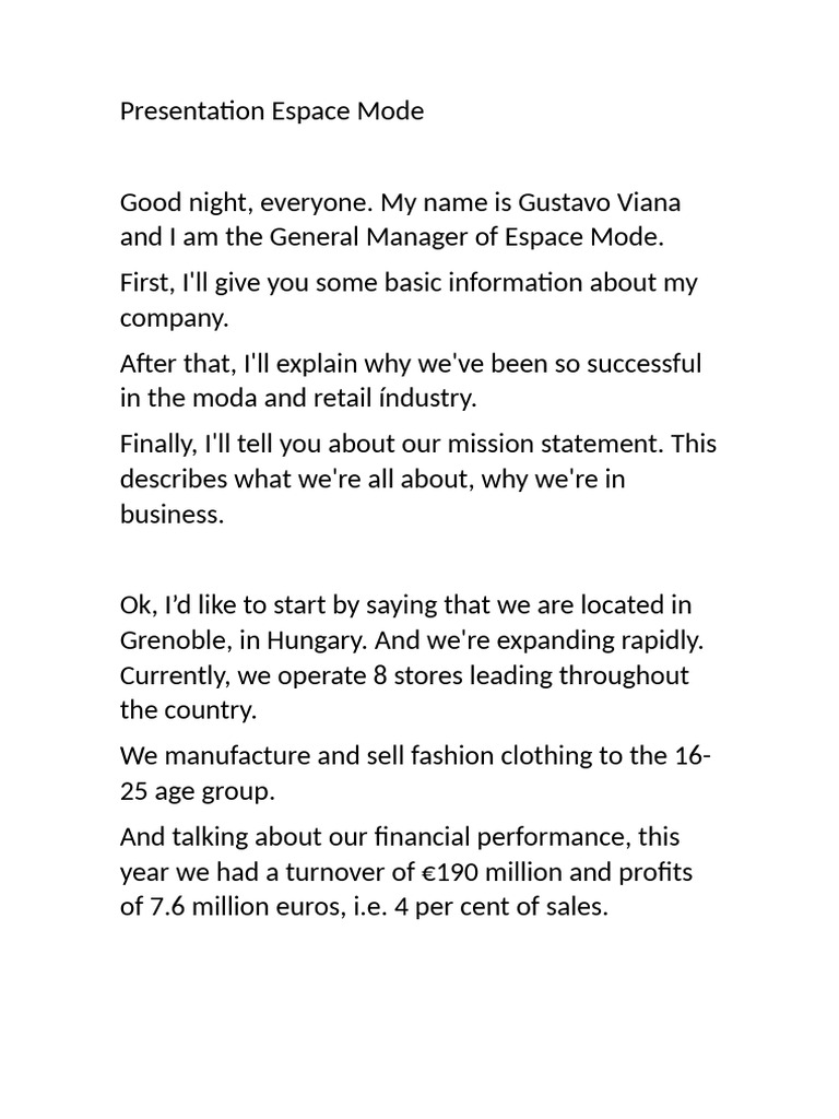 Presentation MIFG | PDF