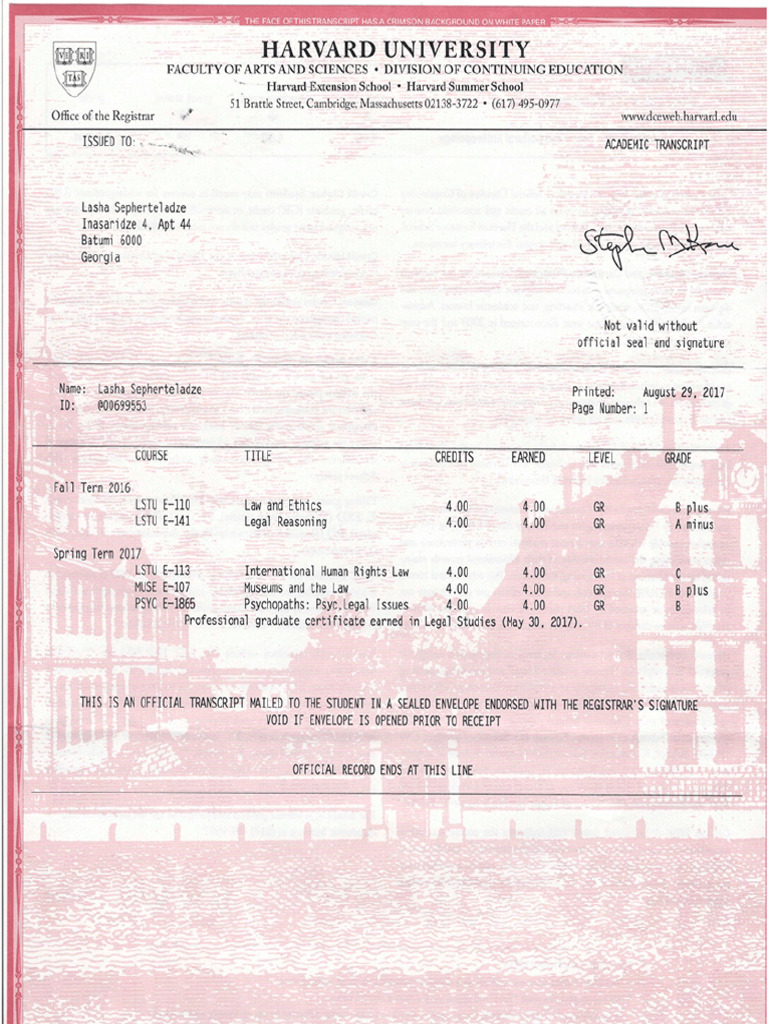 Harvard Grade 1 - Small | PDF