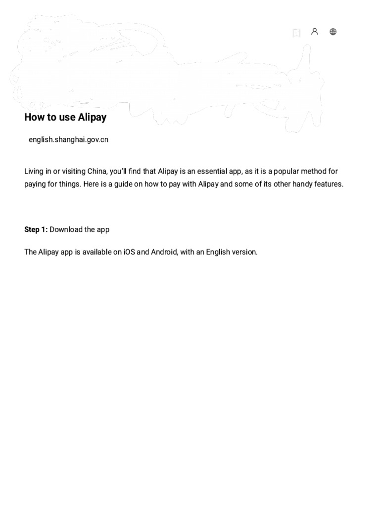 Alipay Guide | PDF