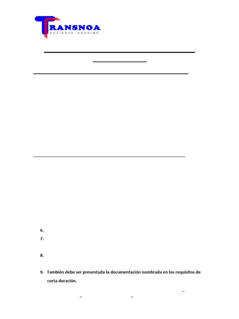 Ingreso A Transnoa S.A. | PDF | Póliza de seguros