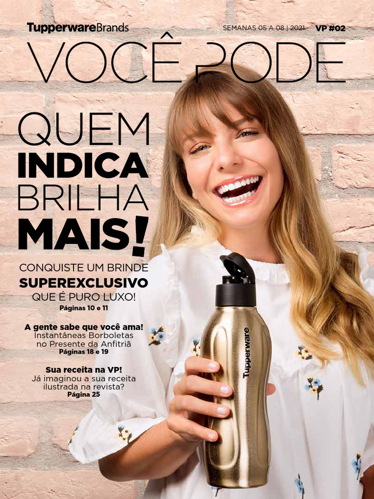 TUPPERWARE Revista VOCÊ PODE - 2021.02 | PDF | Marca