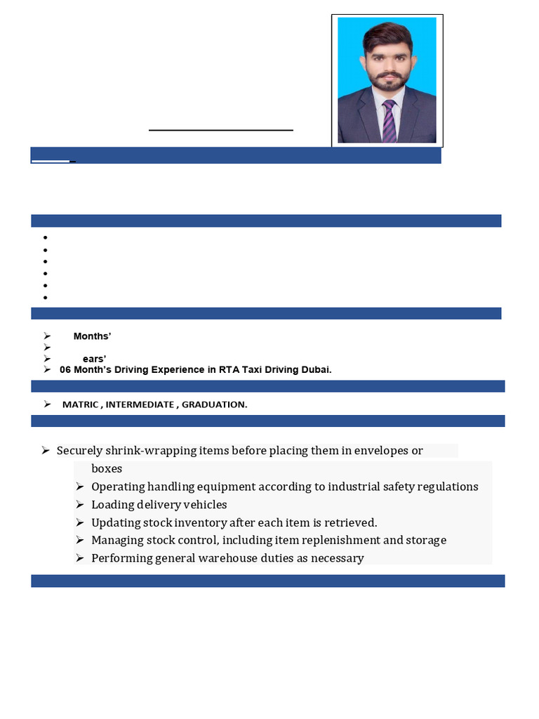Abid CV pdf | PDF