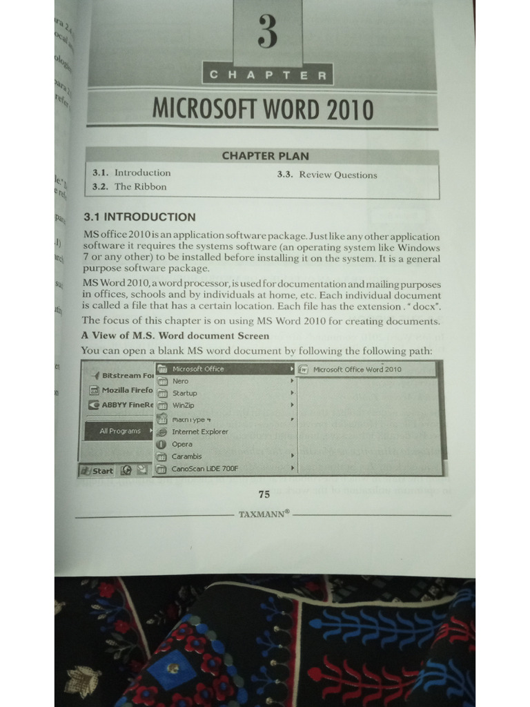 CAB Word Document Complete Chapter PDF | PDF